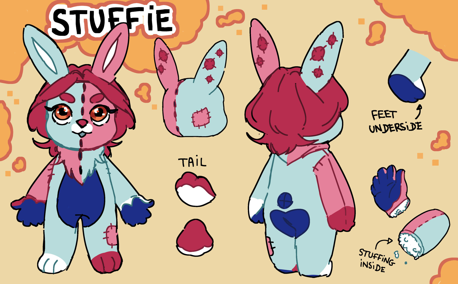 ArtStation - A world of Bunnies - reference sheets