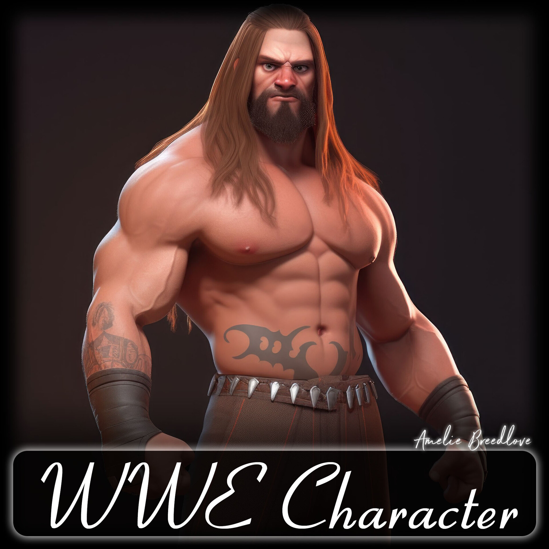 ArtStation - 200 WWE Character Reference Pack | 4K | v.40