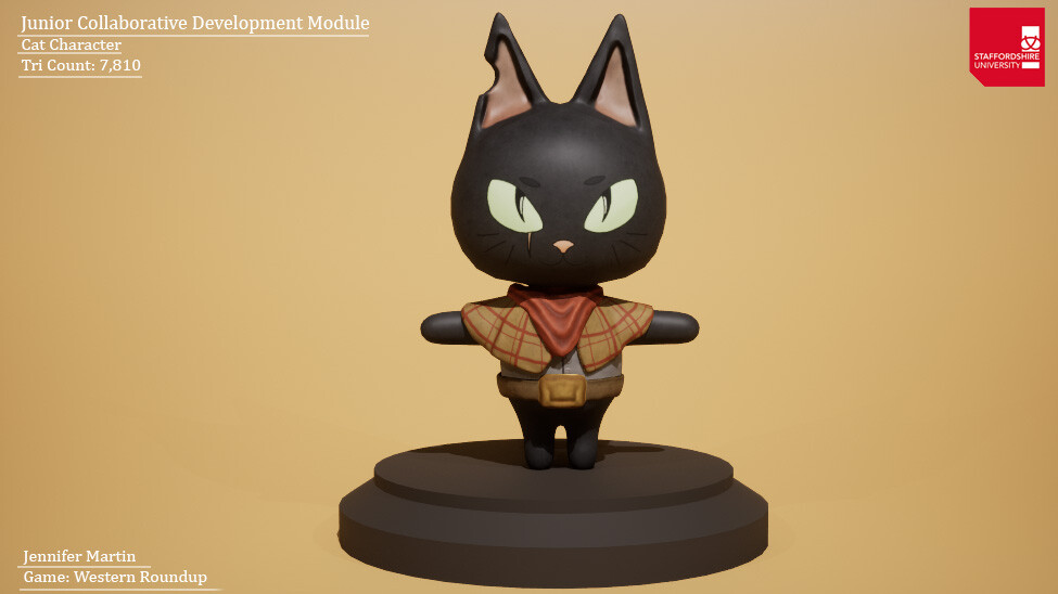 ArtStation - Collaborative Junior Assignment - Character Art