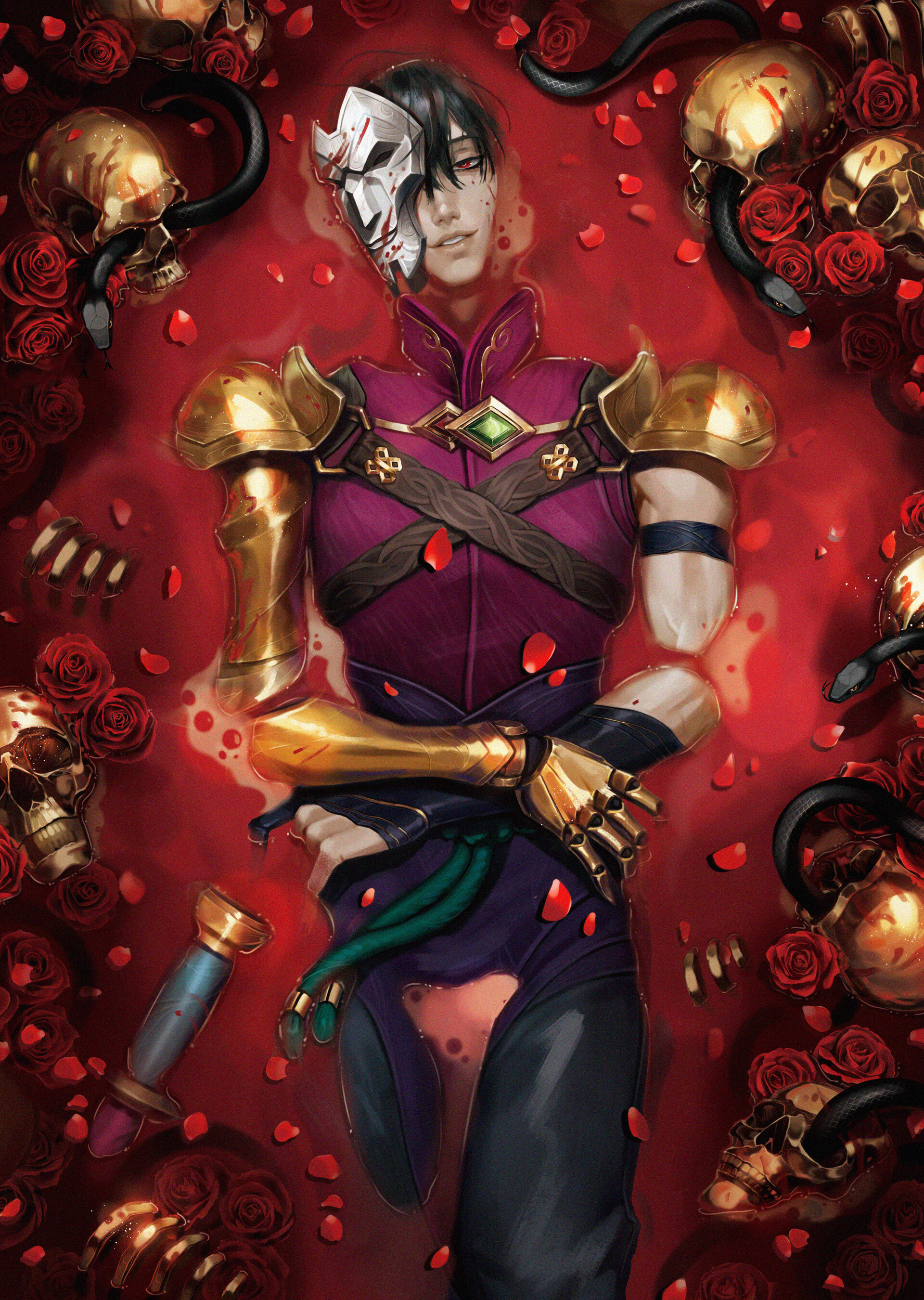 ArtStation - League of legend Jhin fan art