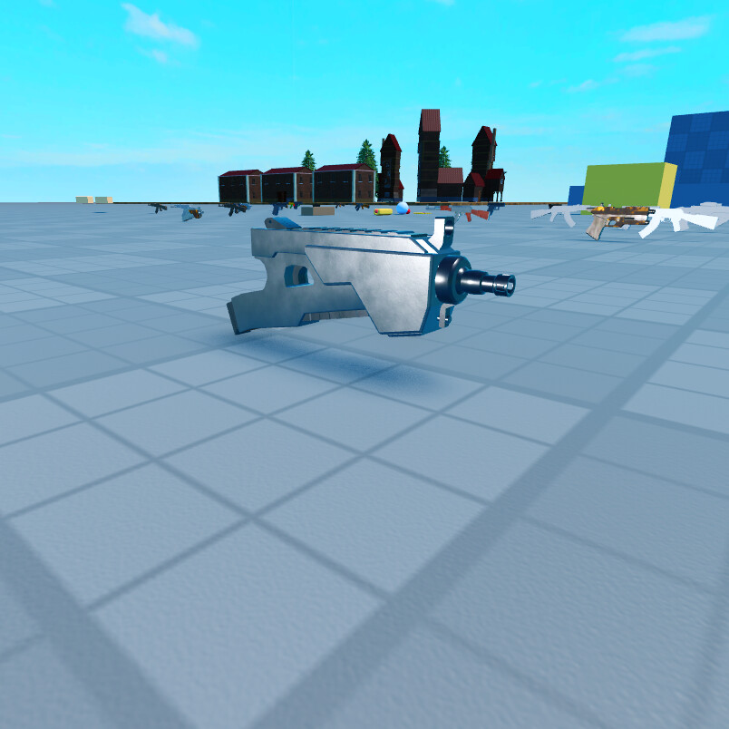 ArtStation - Roblox Mid Poly Sci Fi Gun