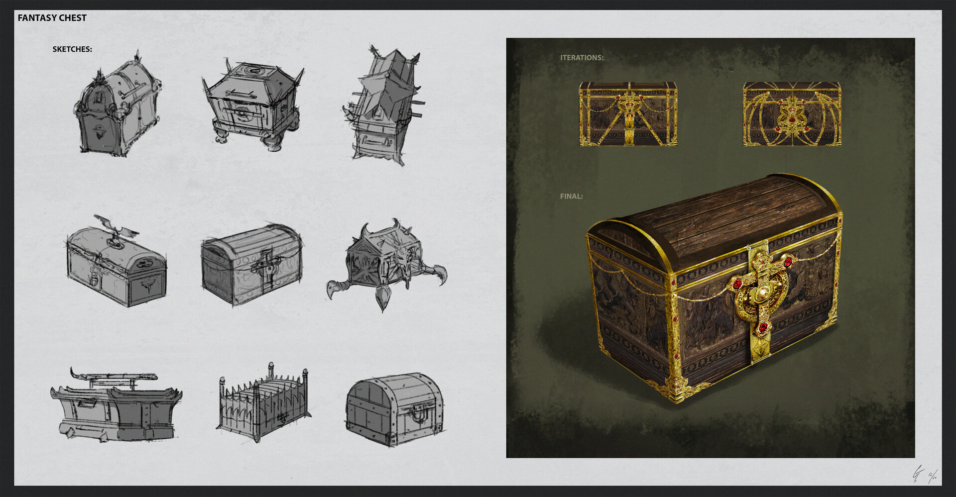 ArtStation - Fantasy Chest