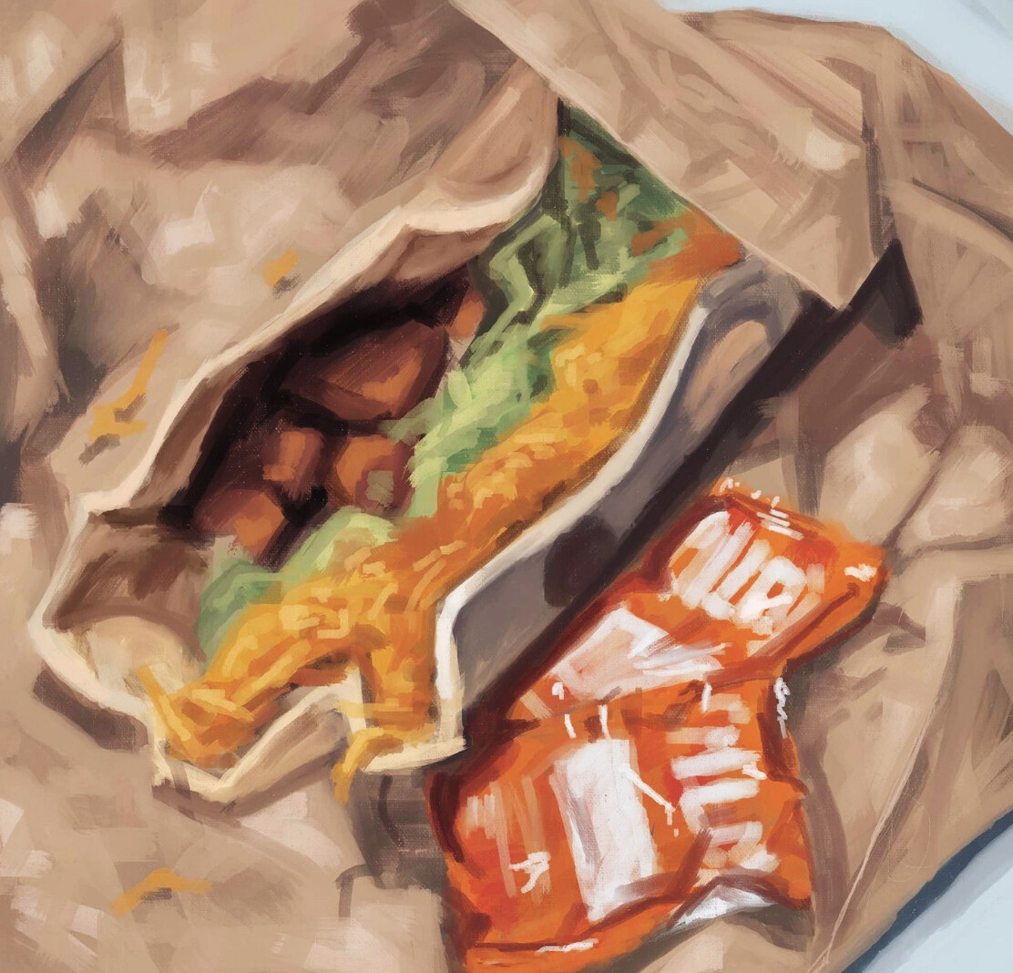 ArtStation - Spicy Potato Soft Taco