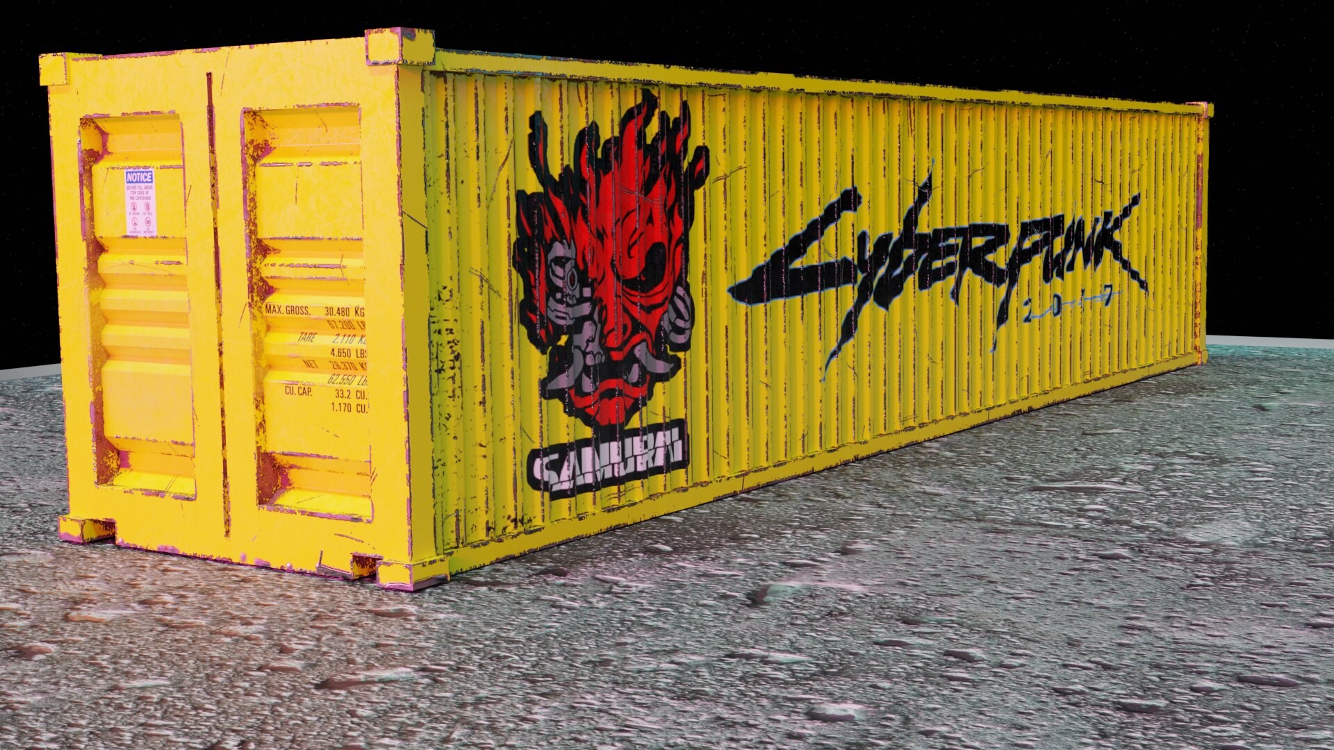 ArtStation - Cyberpunk 2077 container