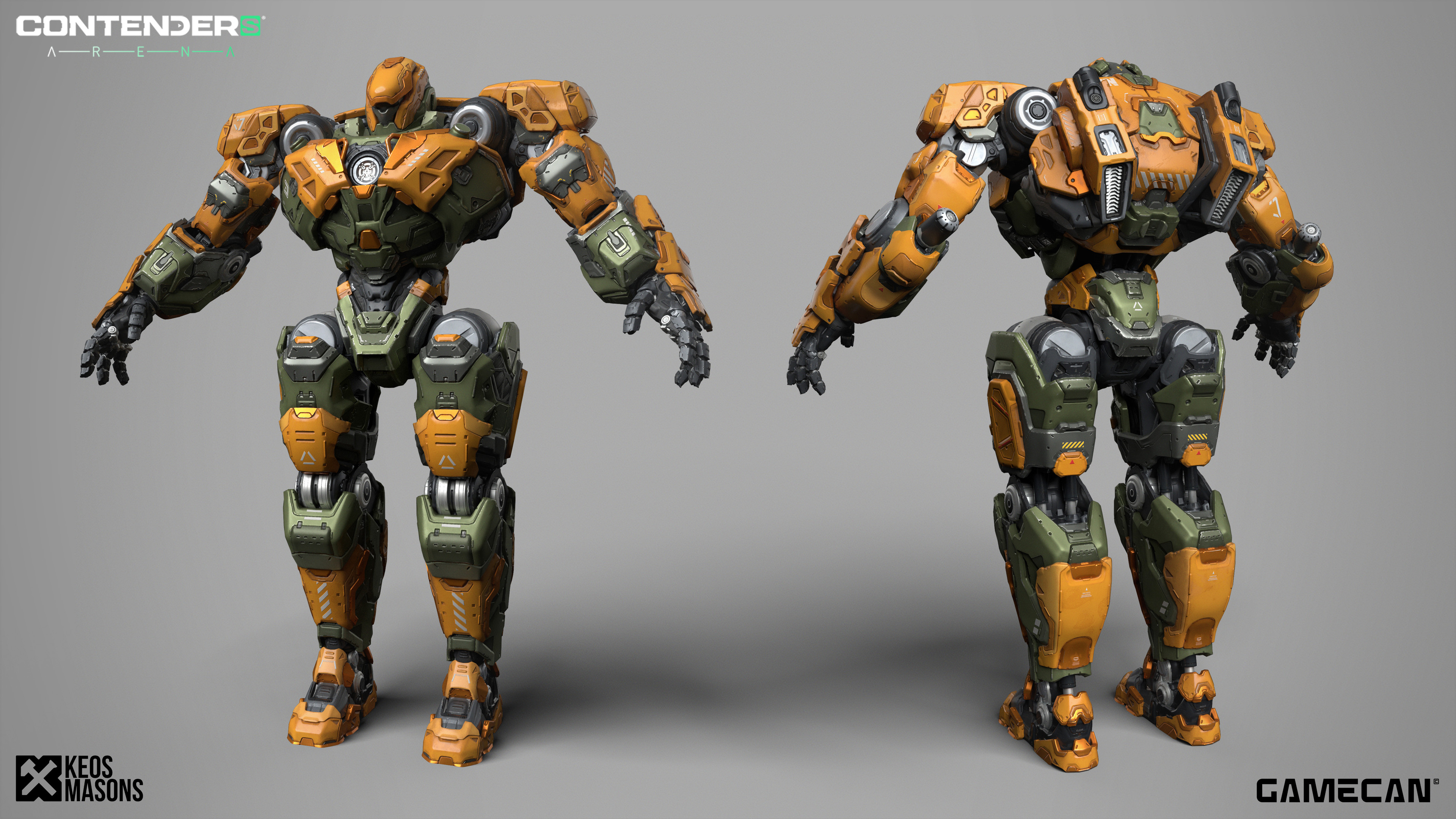 KEOS MASONS - GUNN Leg Tank - Contenders: Arena