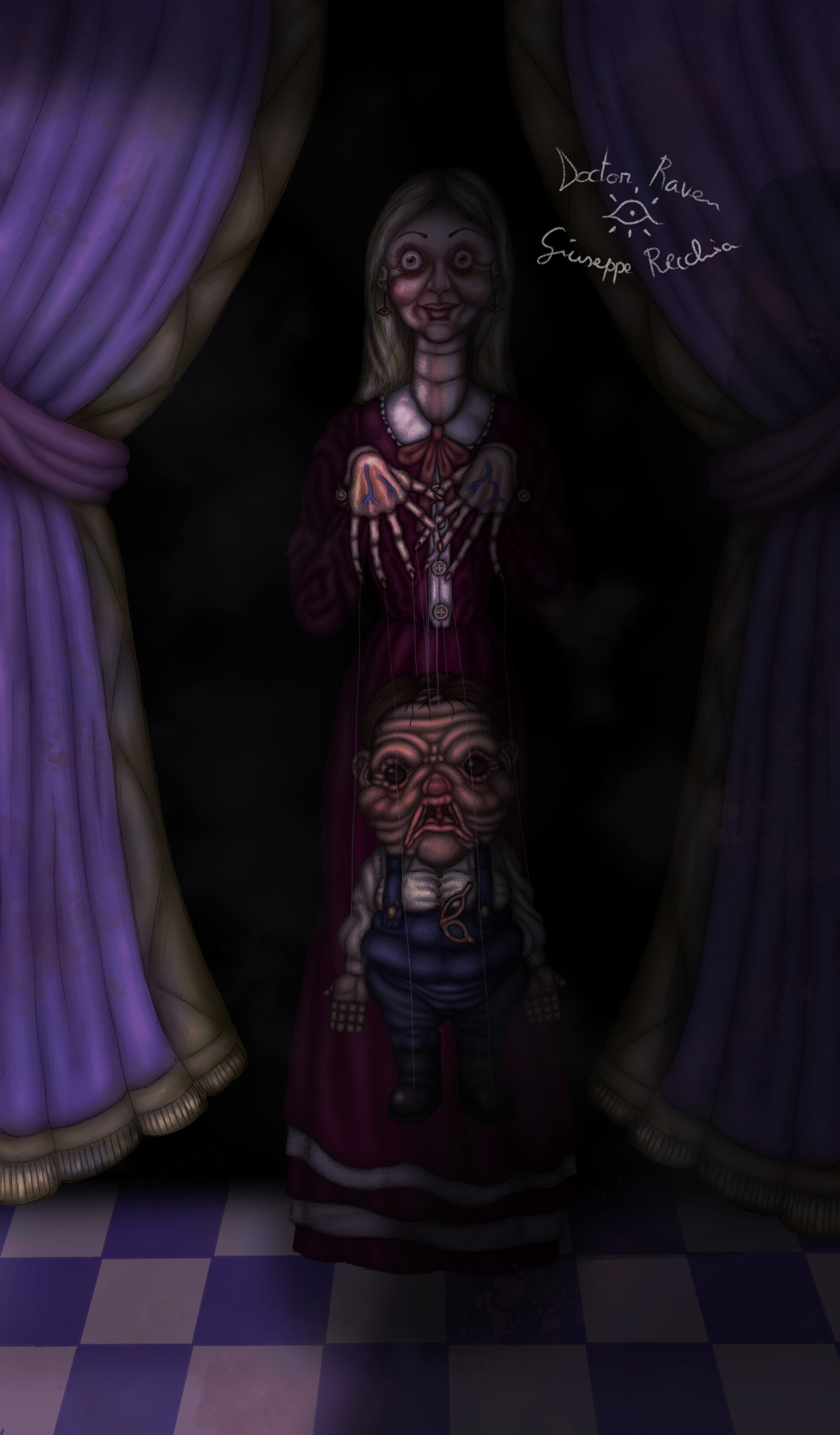 ArtStation - Little Nightmares Fanart - The Sounds of Nightmares ...