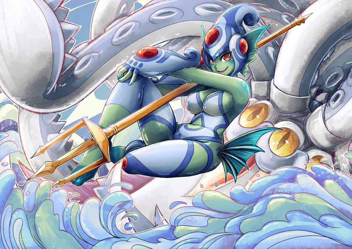 ArtStation - Ranamon - Commission