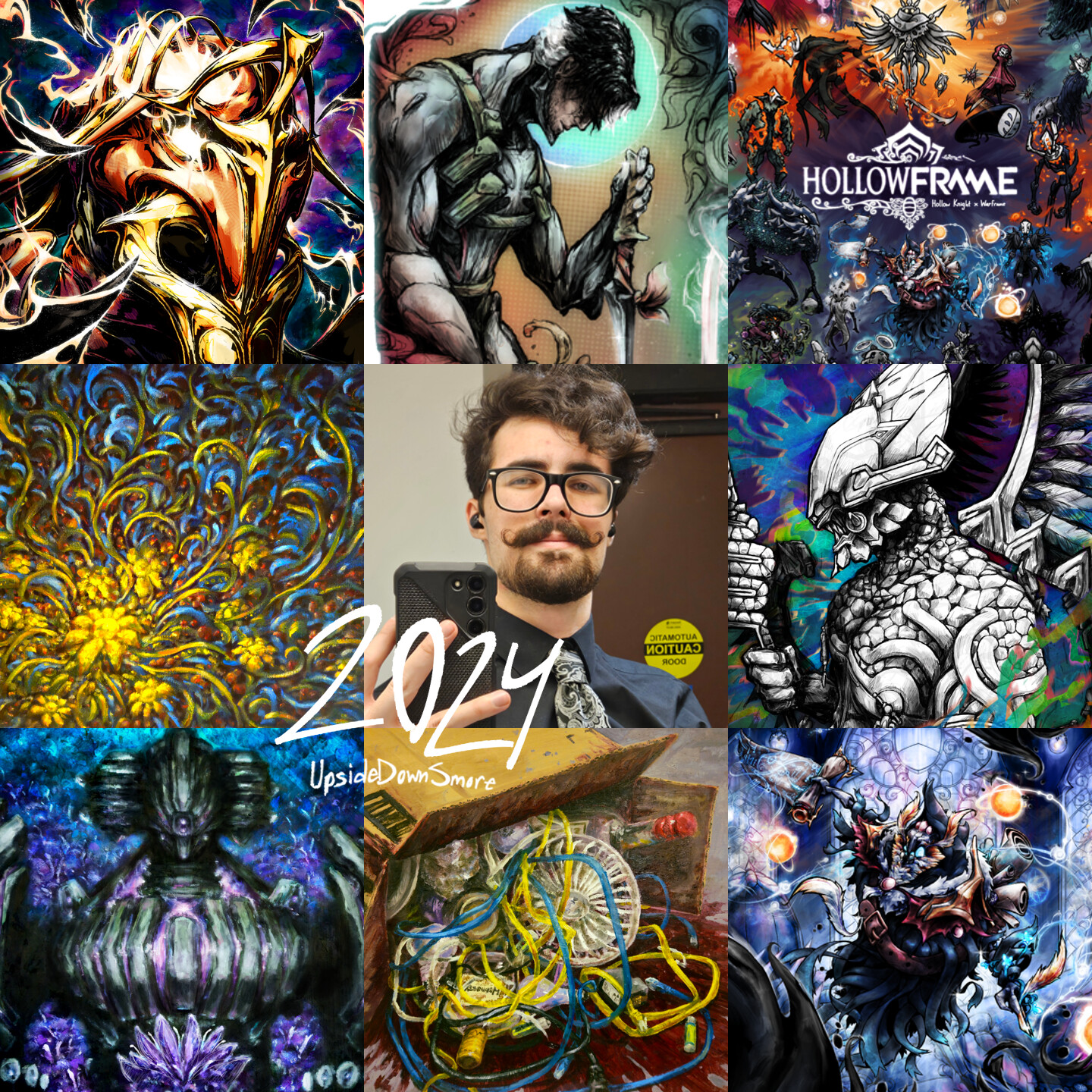 Nicholas Lobaugh | UpsideDownSmore - 2024 Summary of Art