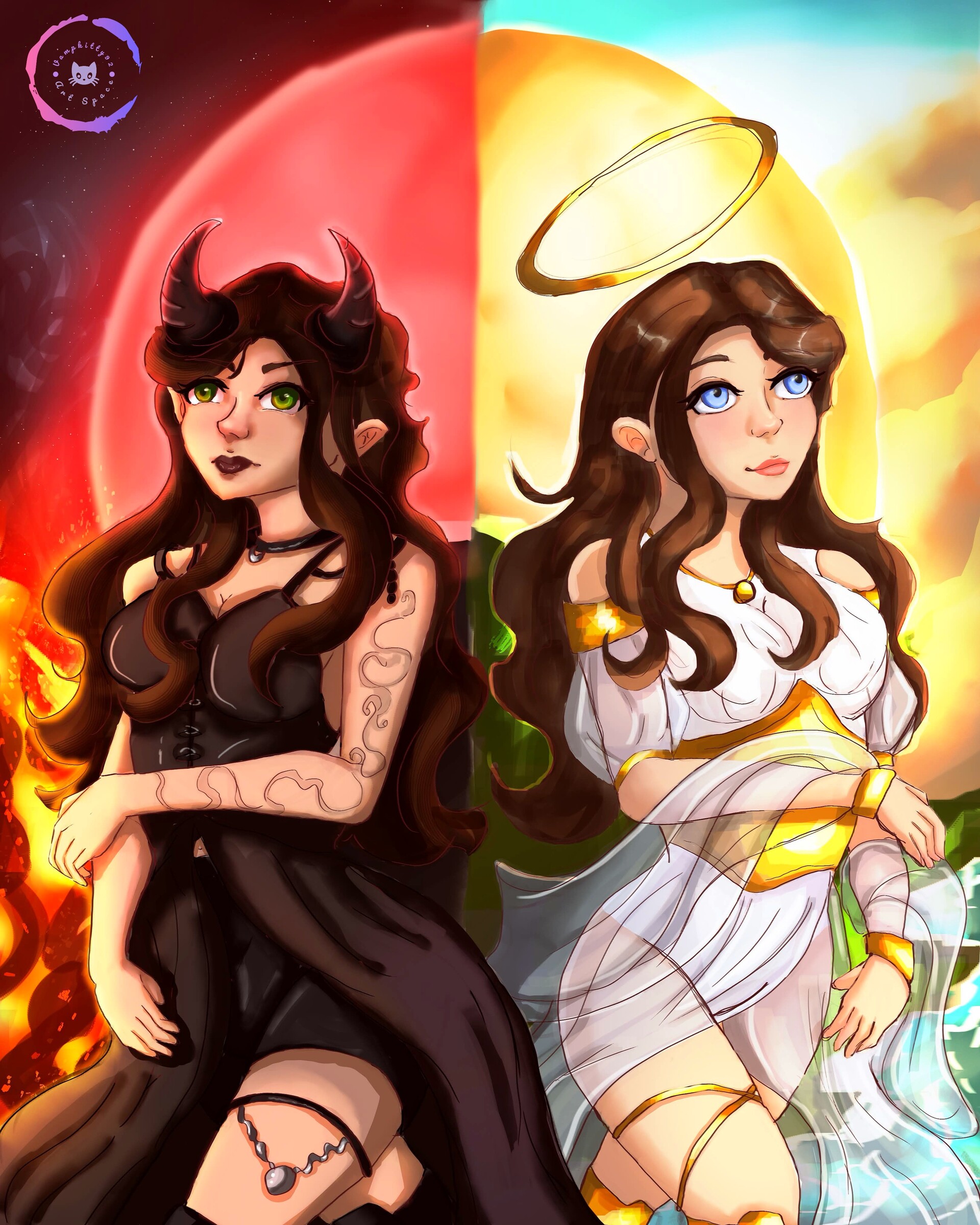 ArtStation - Duality Sisters