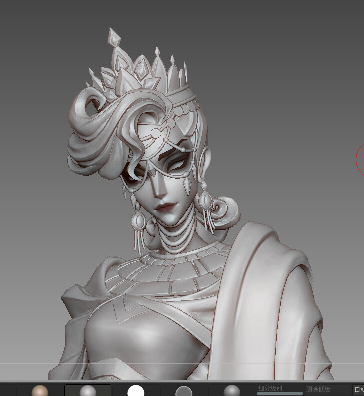 ArtStation - IDV Basilissa statuary foreshow