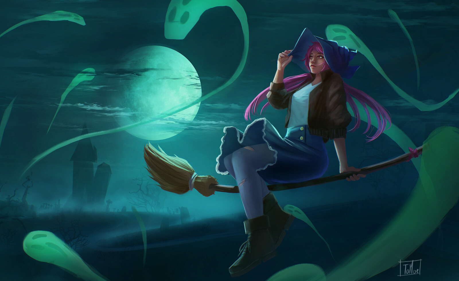 tomoe - witch under the moon