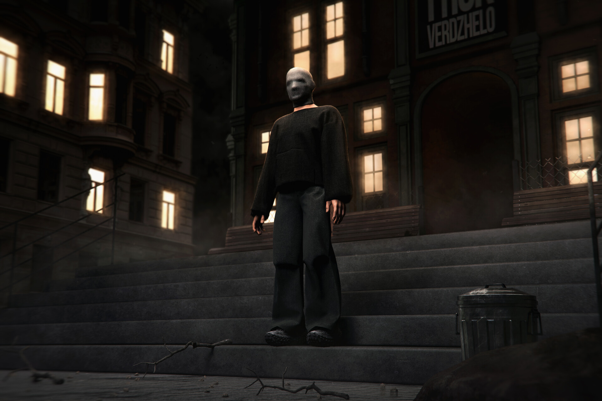 ArtStation - Lonely in the dark