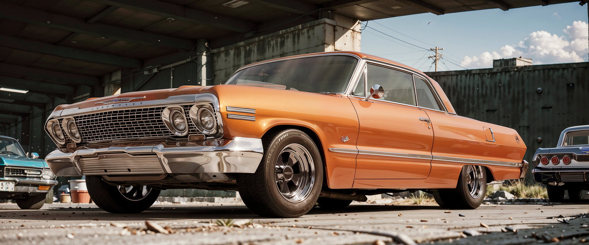 ArtStation - Chevrolet impala 1963