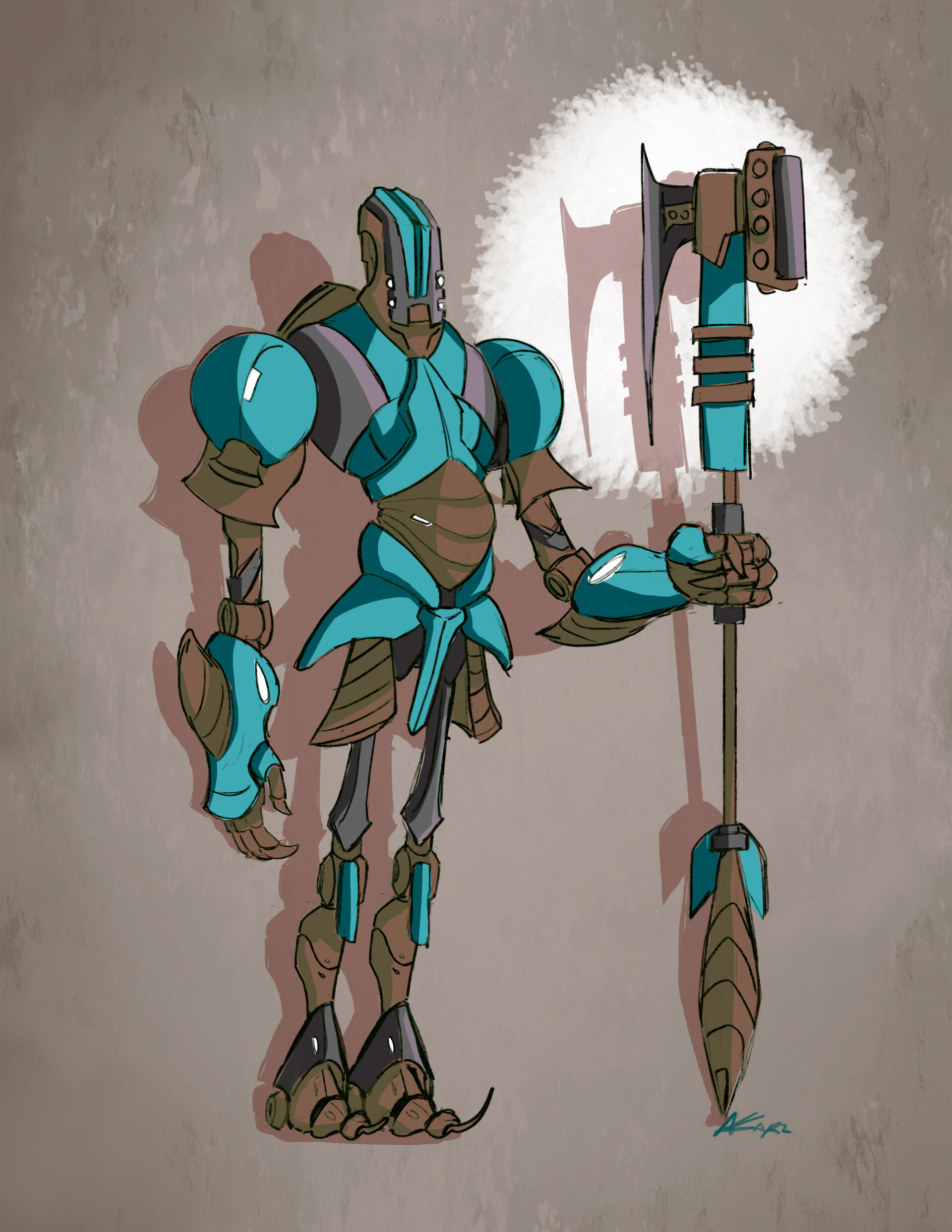 ArtStation - Ilustration 1 Robots
