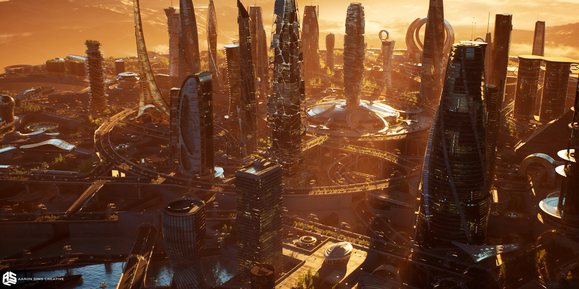 ArtStation - ASC Nexus - Vana City