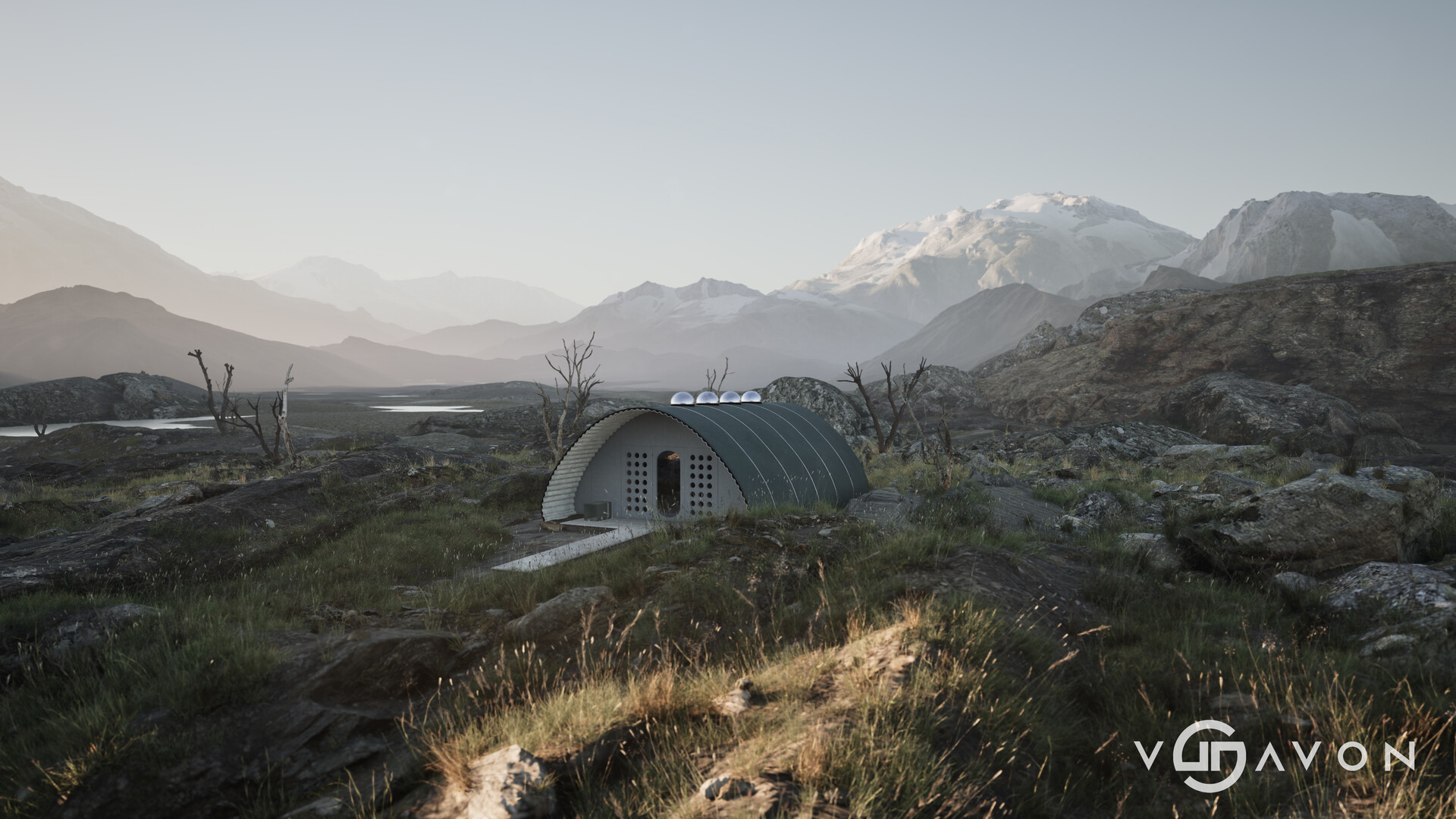 ArtStation - My Vision - Essential Homes (Sir Norman Foster)