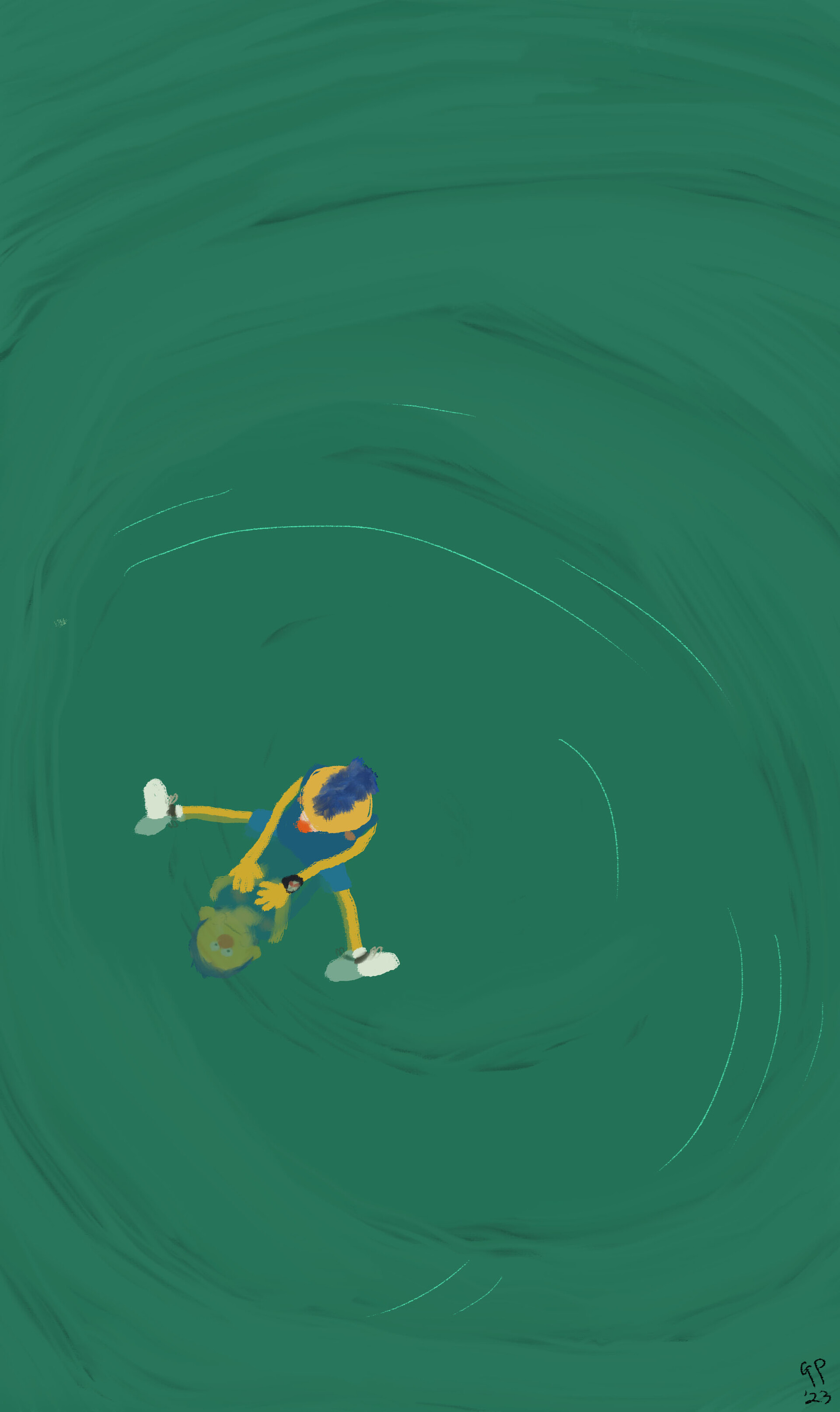 ArtStation - Don't Hug Me I'm Scared - Mirror