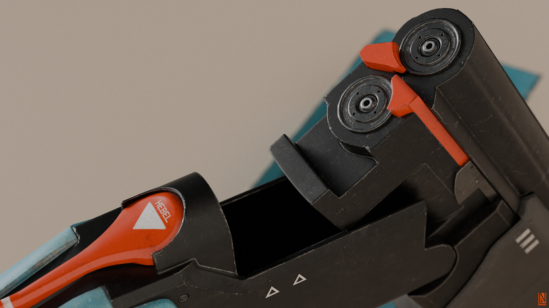 Nicholas Lessere - SIGNALIS Fan Art: BW-5 "Nitro Express" Rifle