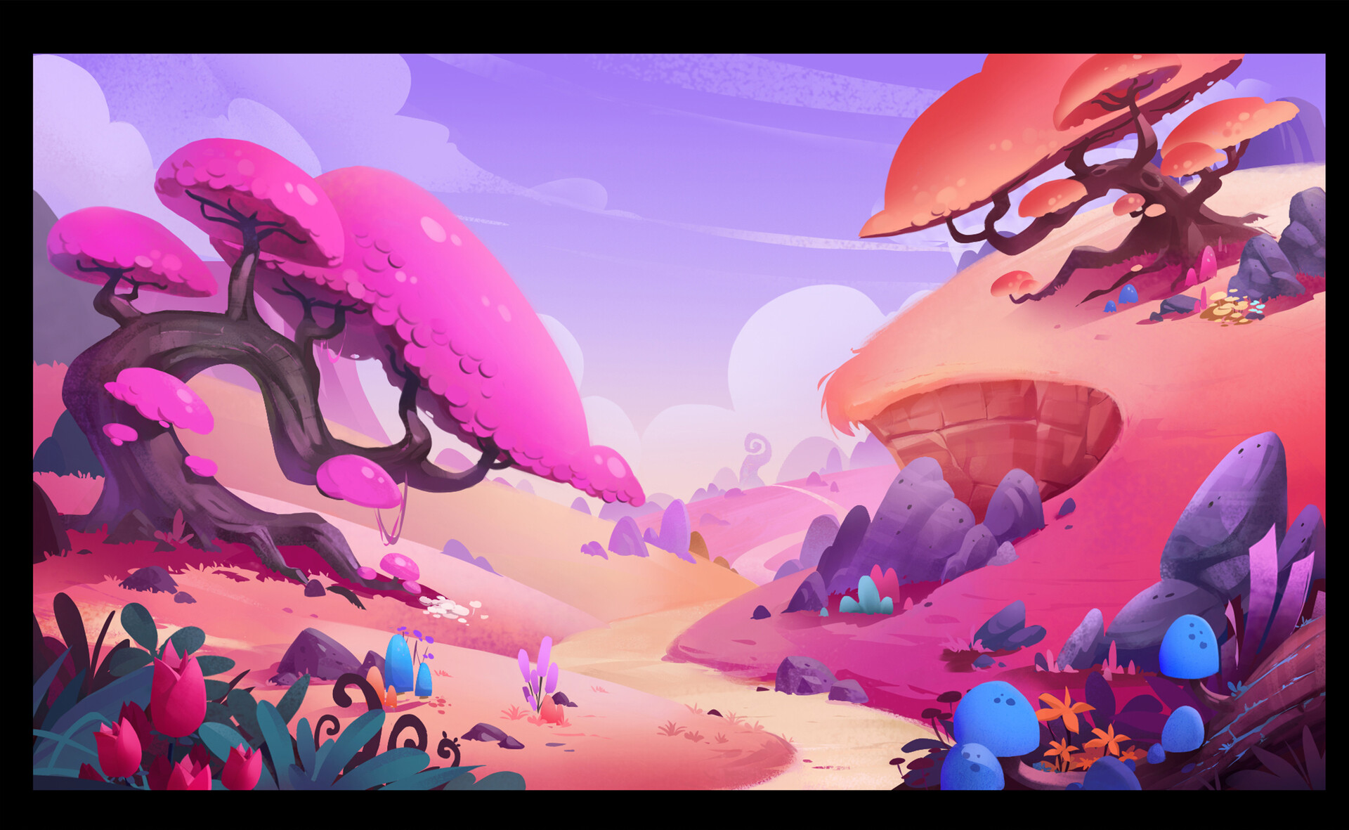 ArtStation - Animation Background concept