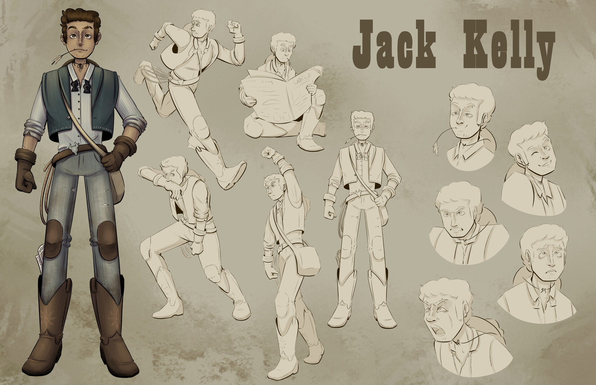 Natalie Lewis - Jack Kelly Reimagined