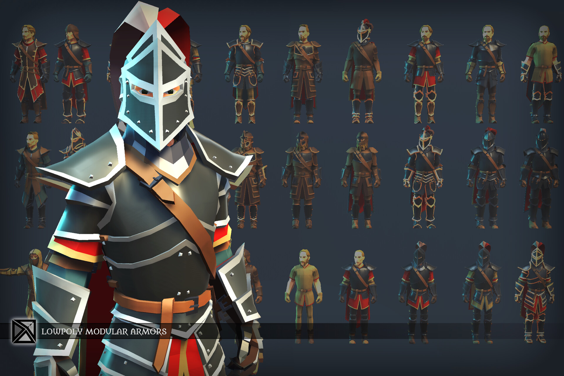 different medieval armor types