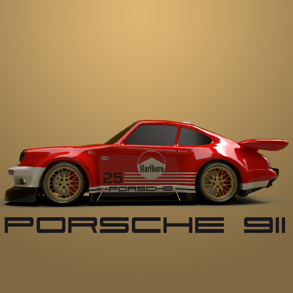 ArtStation - porsche 911
