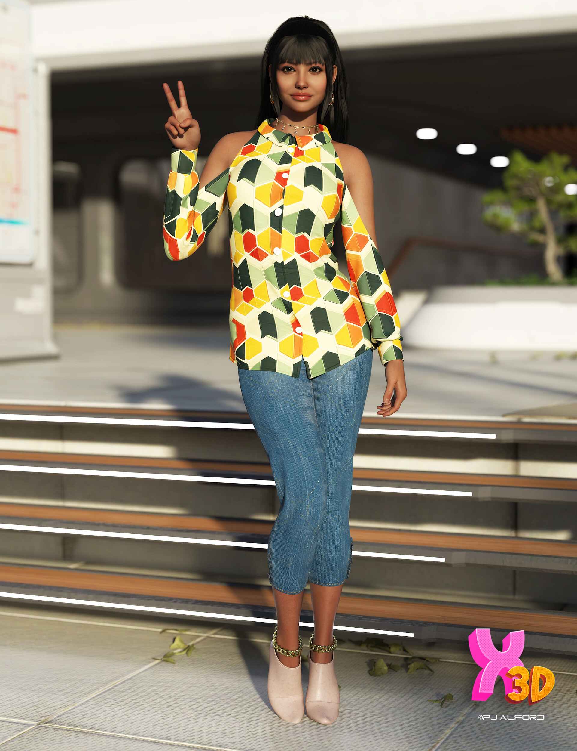 Xtreme3D Studio - DForce Tisara Outfit for G9 by Arryn and Onnel