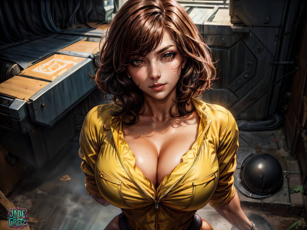 ArtStation - April O'Neil: Showdown with the Mutants by Jade Gretz