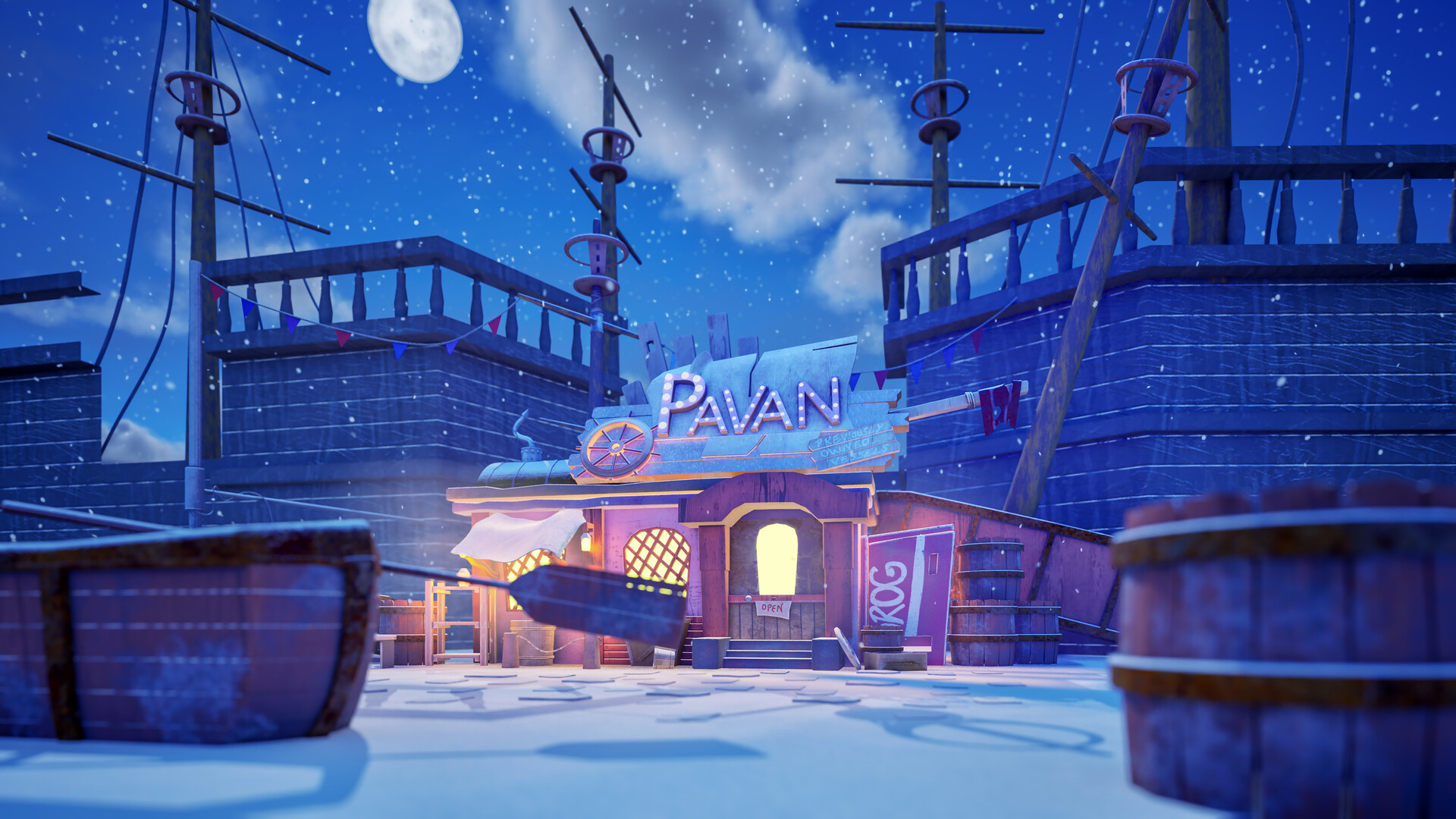 ArtStation - Stylized Shop