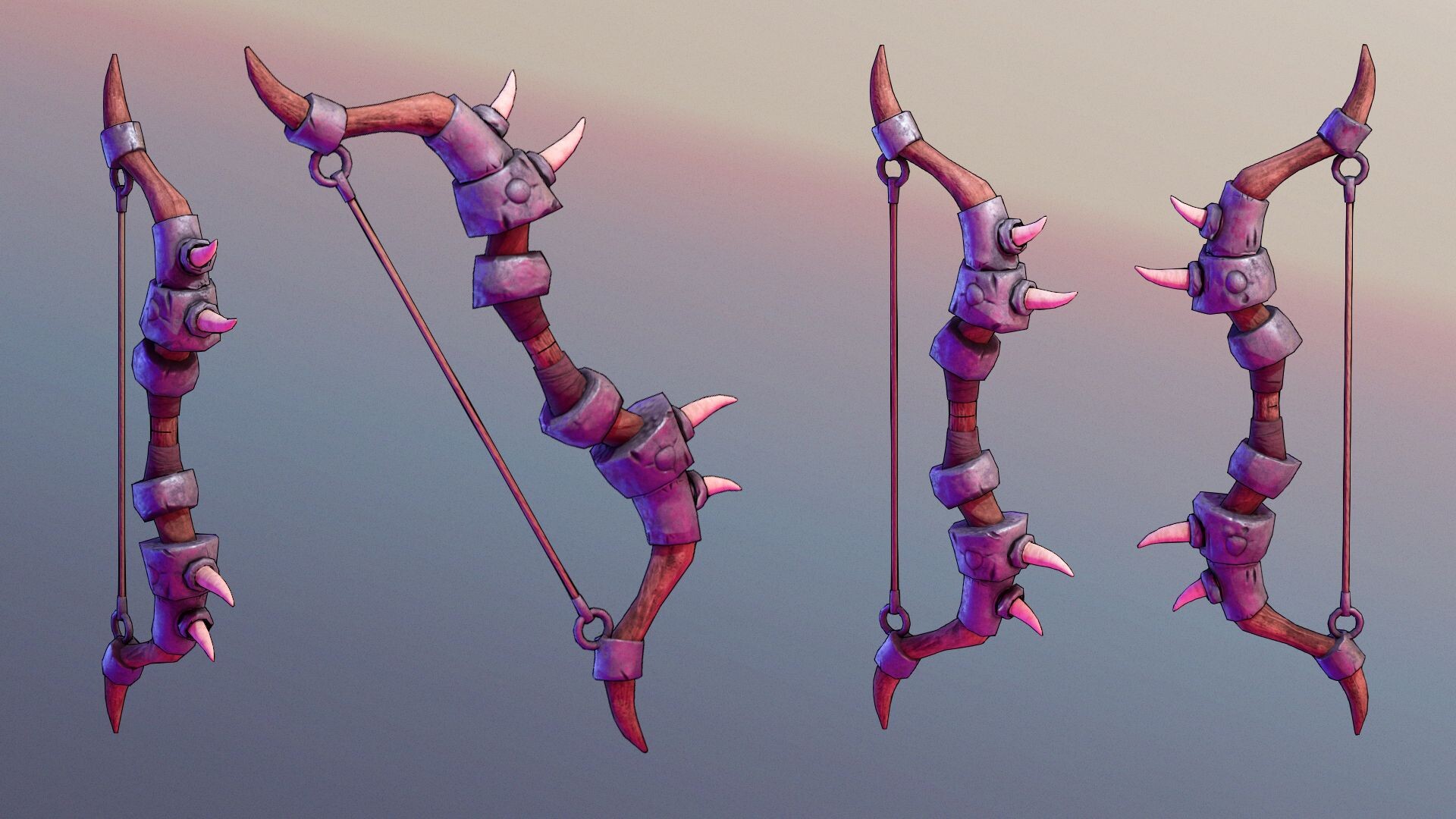 ArtStation - Fantasy bow