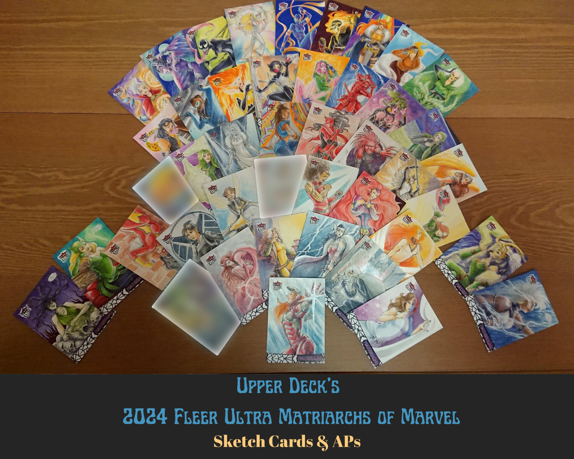ArtStation - Upper Deck's 2024 Fleer Ultra Matriarchs of Marvel - Sketch Cards & APs