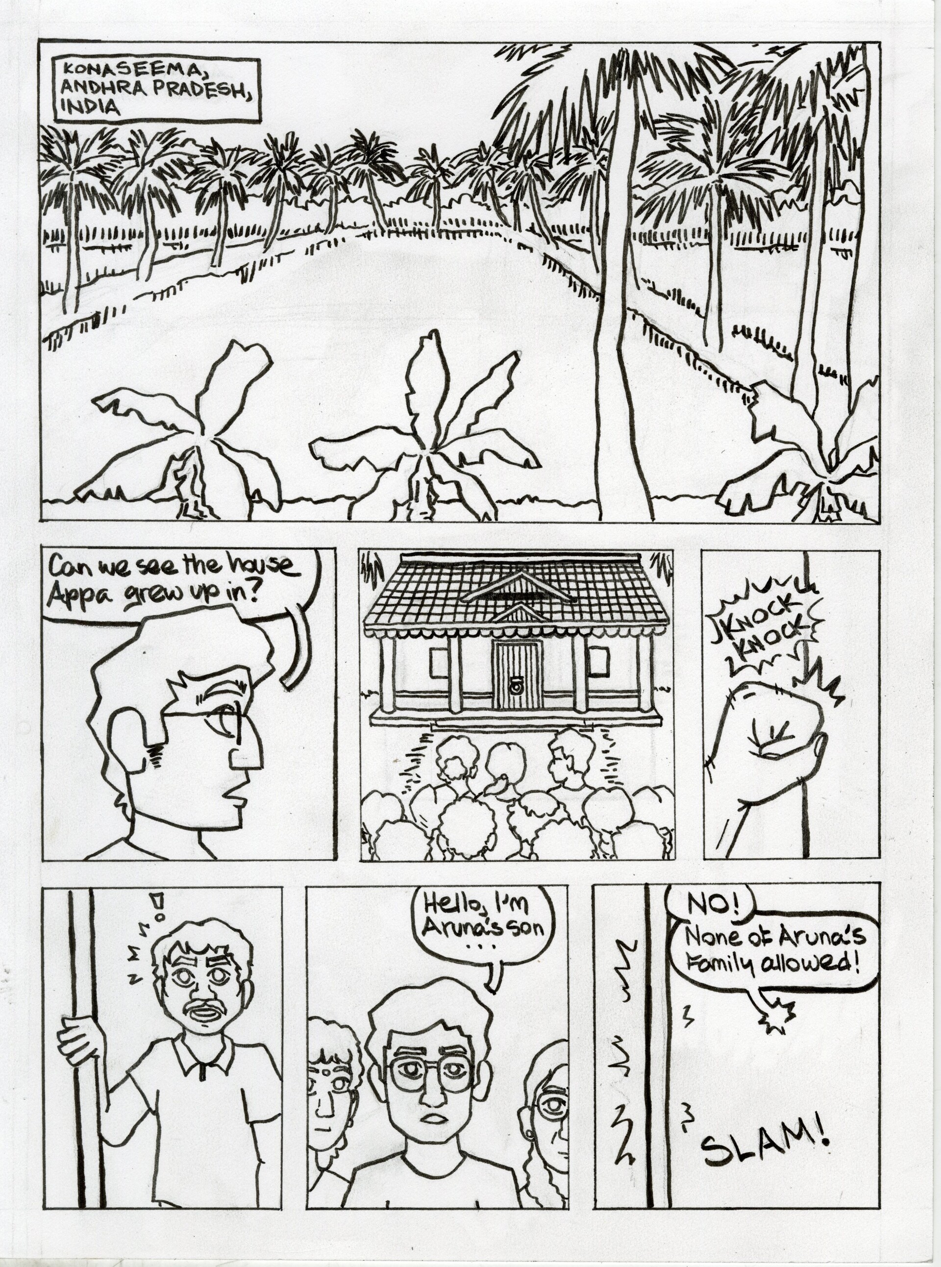 ArtStation - Manduva Logili Comic Lineart