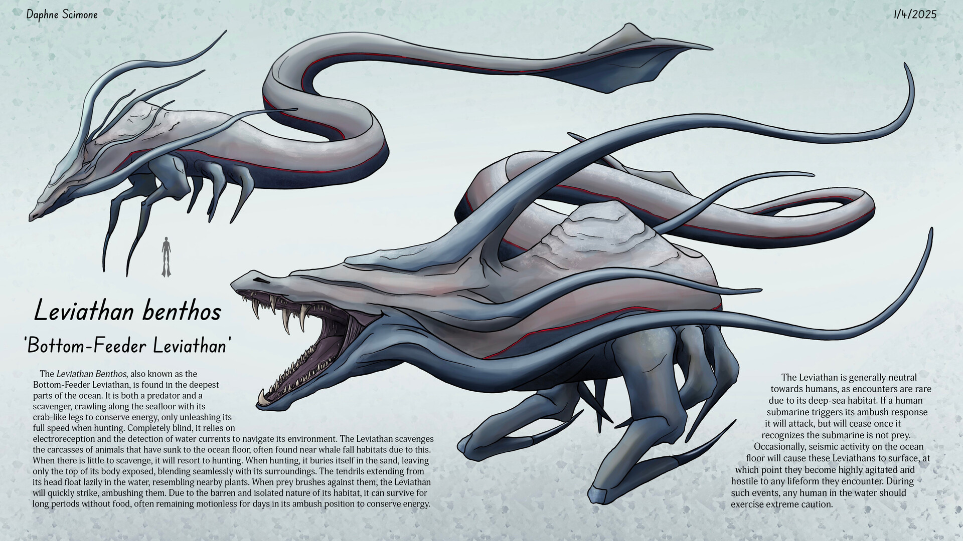 ArtStation - Bottom-Feeder Leviathan - Concept Art