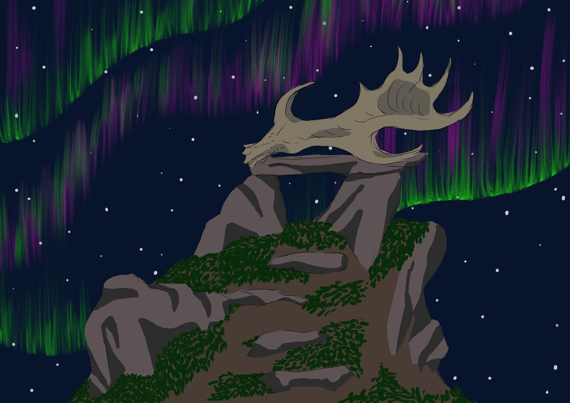 ArtStation - Grove - Mountaintop Altar