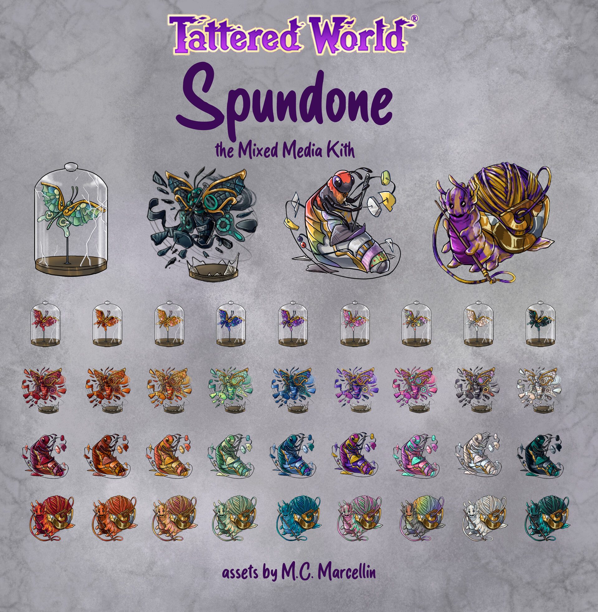 ArtStation - Tattered World - Spundone Kith