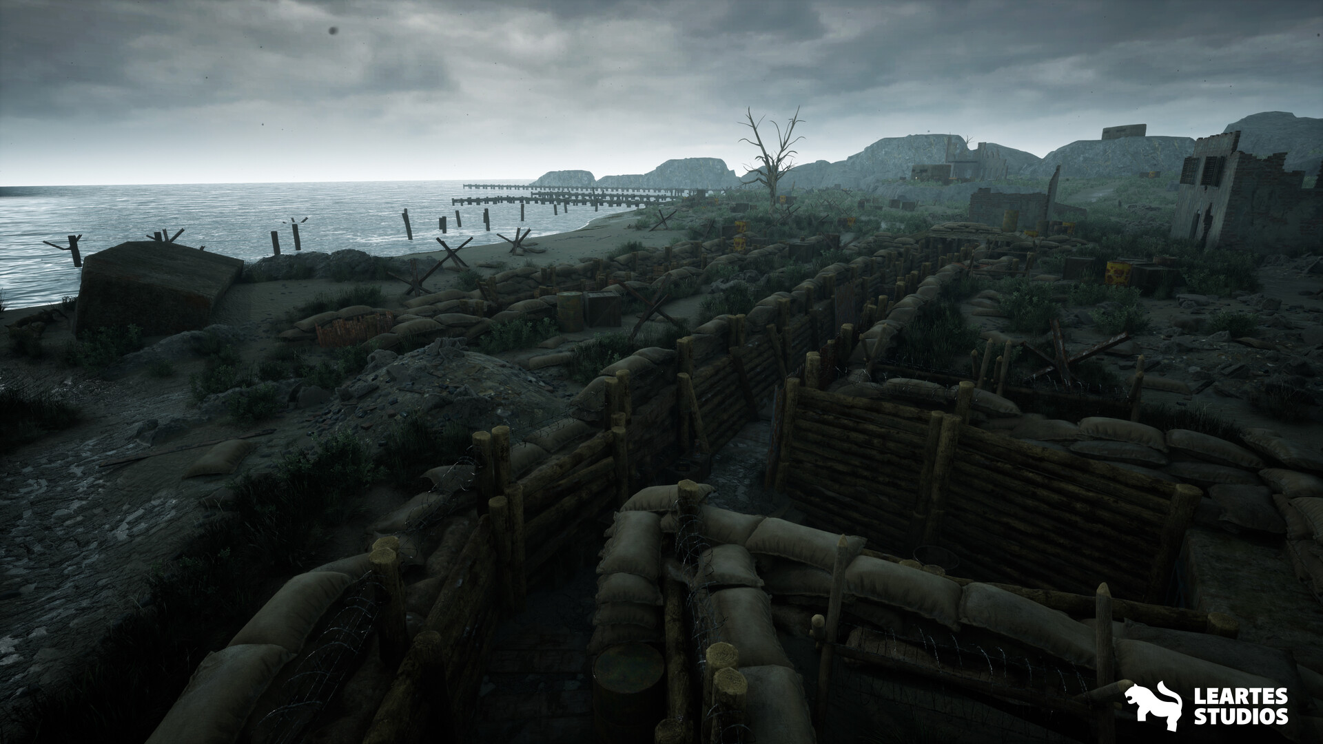 Leartes Studios - WW1 Beach Warzone Environment