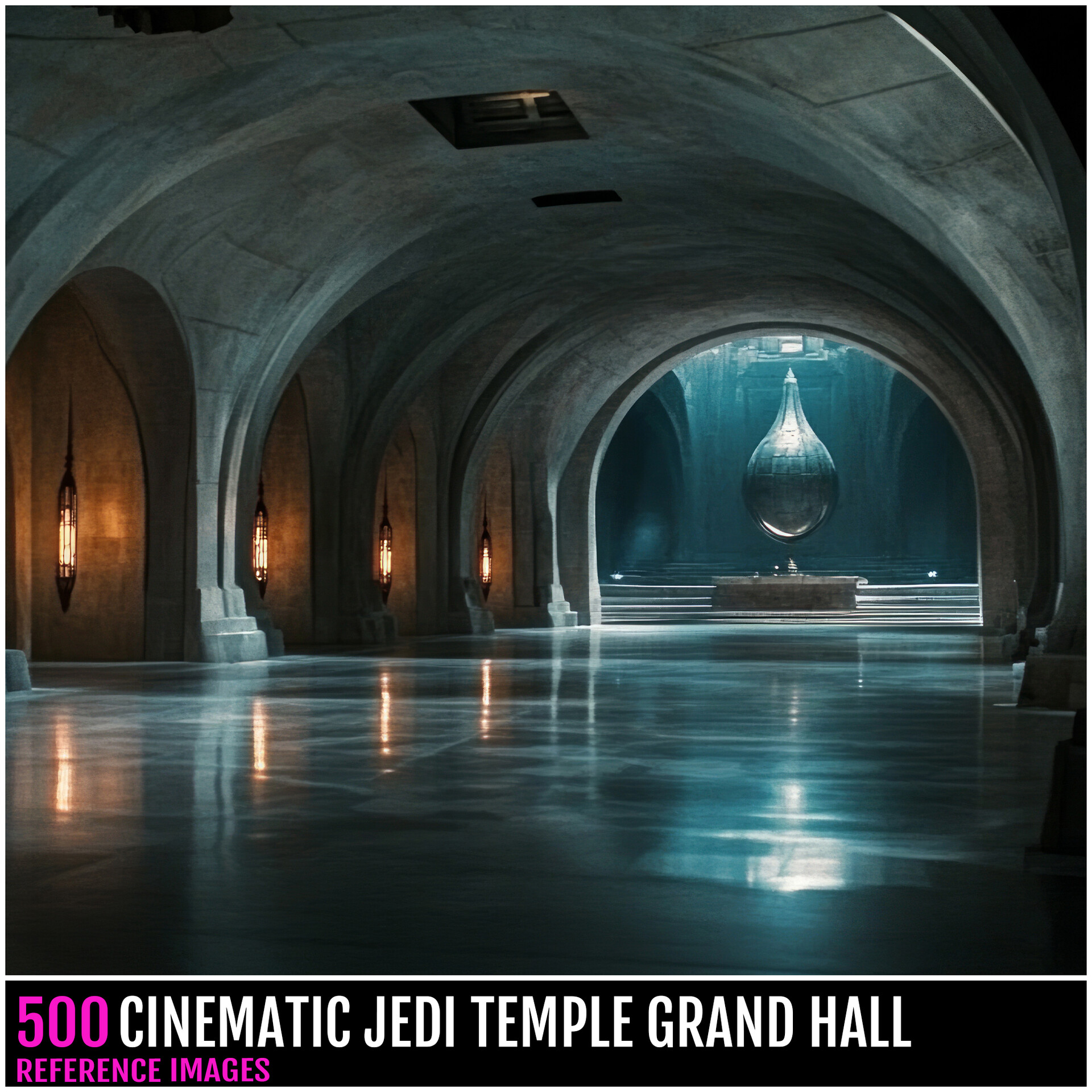 Isabelle ¥¥ - 500 Cinematic Jedi Temple Grand Hall