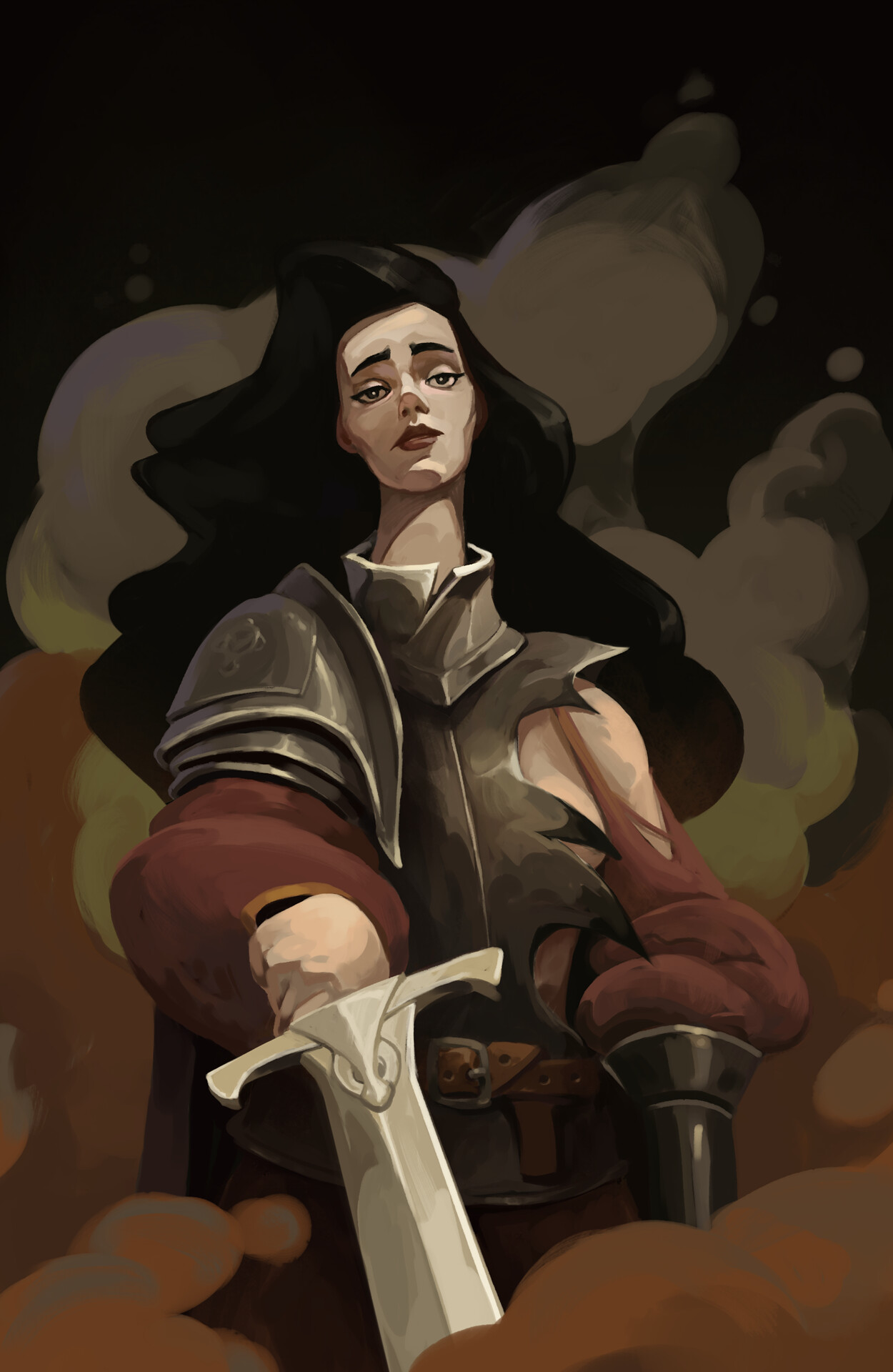 ArtStation - Burned Maiden