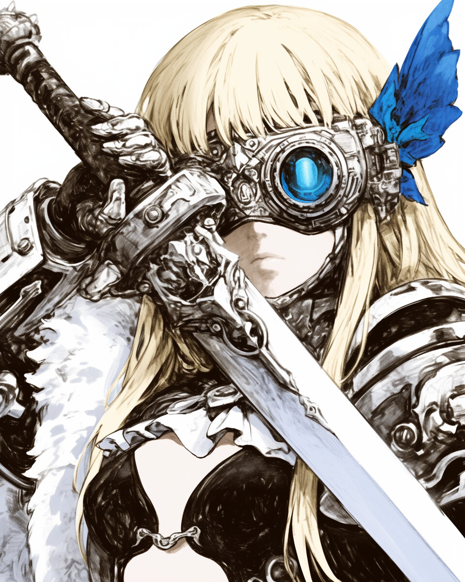 ArtStation - [Solarpunk Knight] Delphina