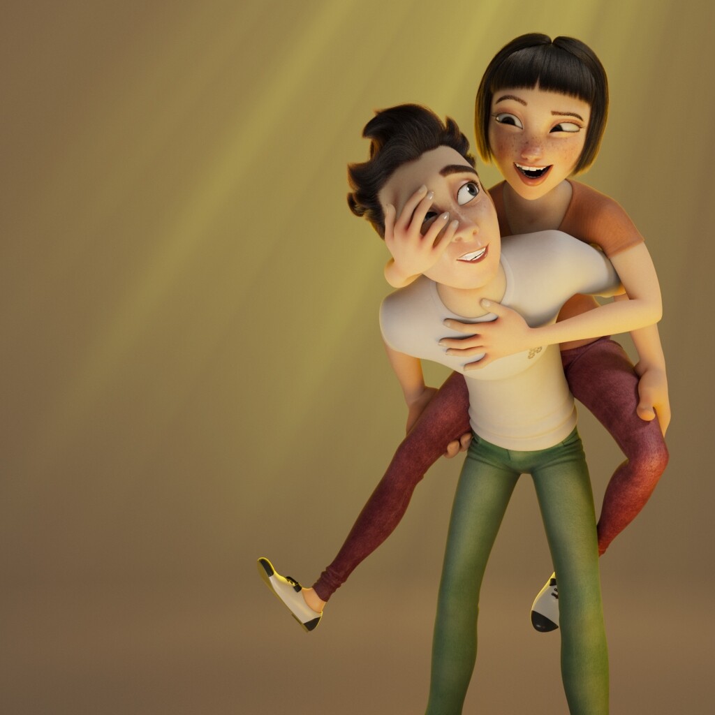 ArtStation - Beautiful relationship