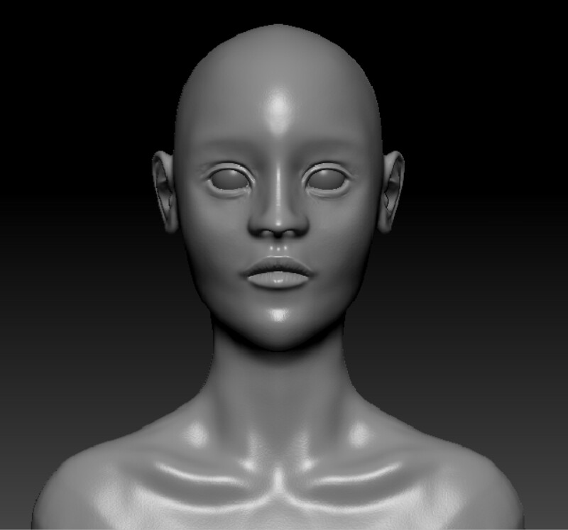 ArtStation - Head Sculpting Practice