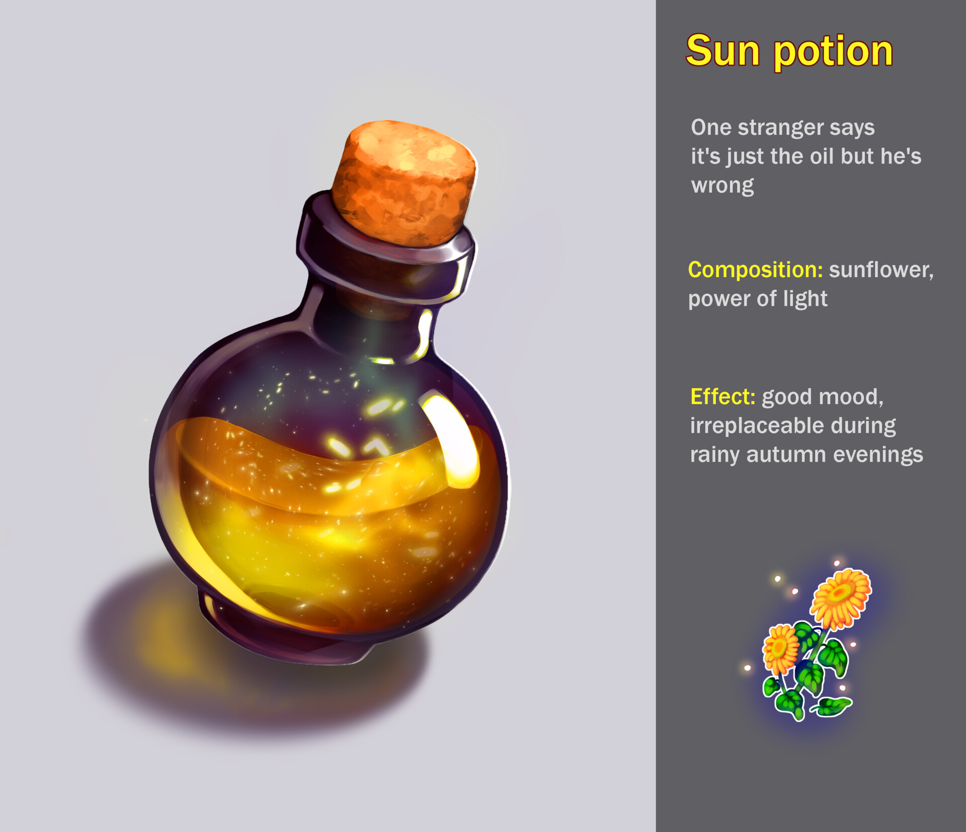 Yana Gavrilenko - Potion props