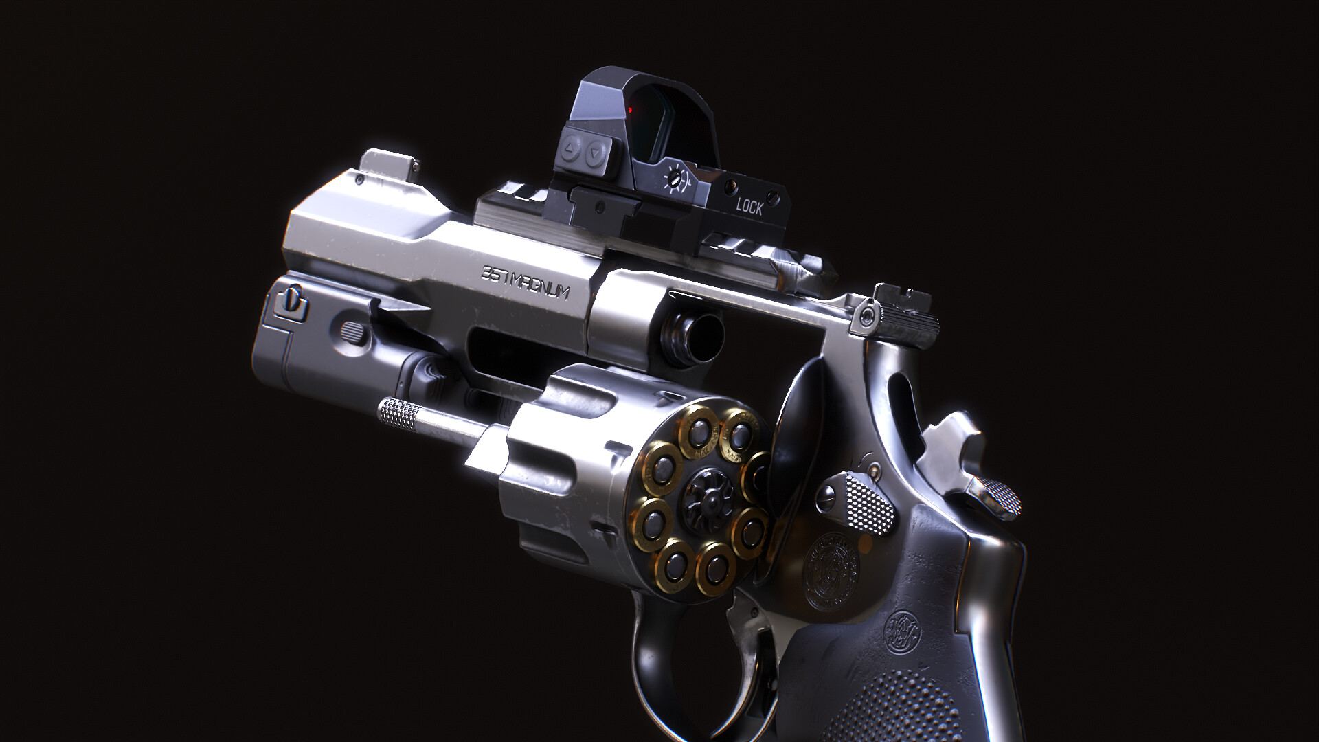 ArtStation - Revolver Smith & Wesson M&P R8 - Game Ready