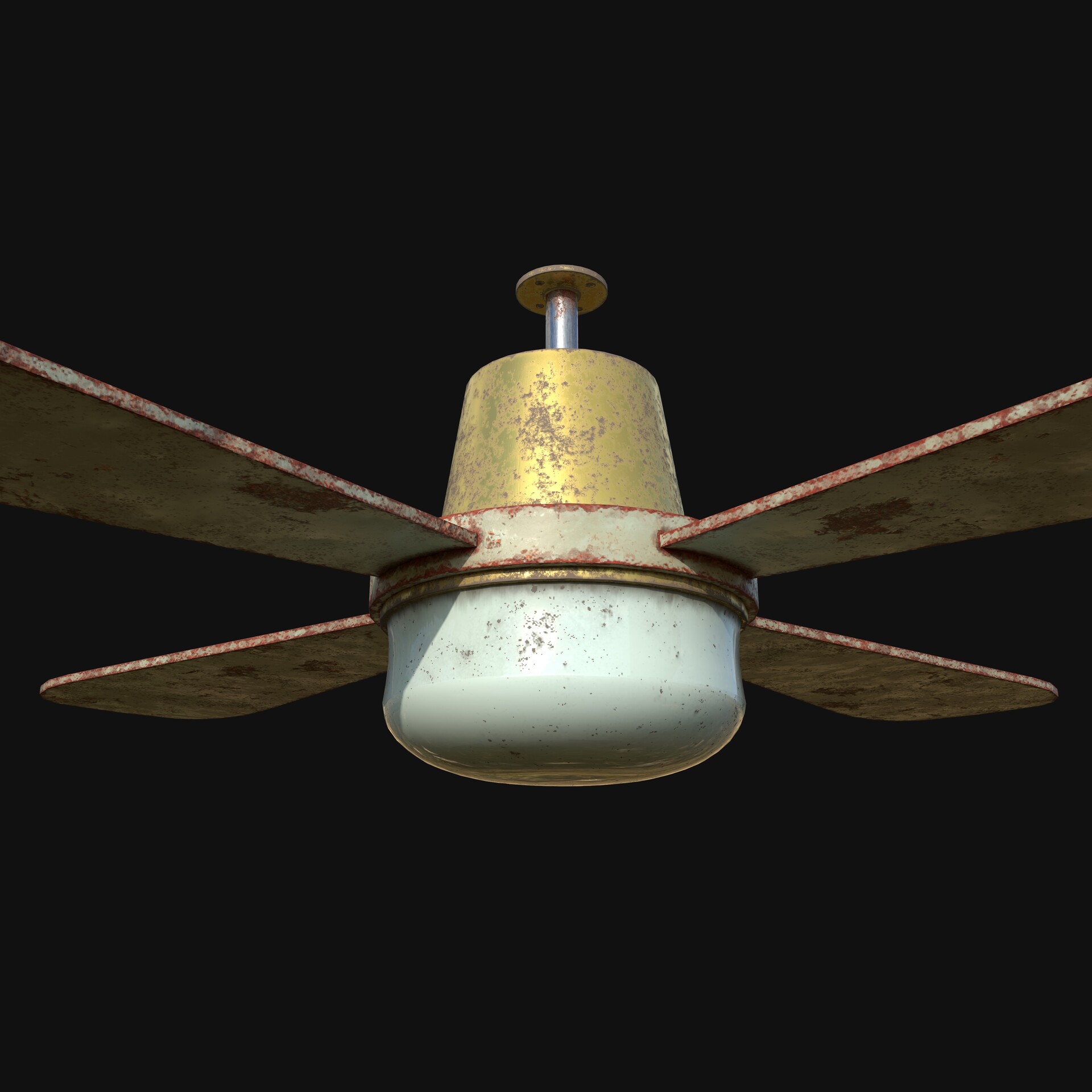 ArtStation - Ceiling Fan: Breakdown