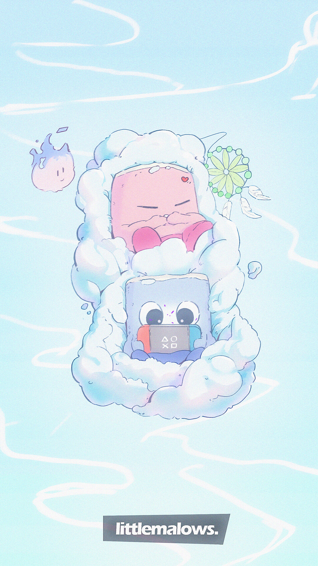 ArtStation - Littlemalows - Into the cloud