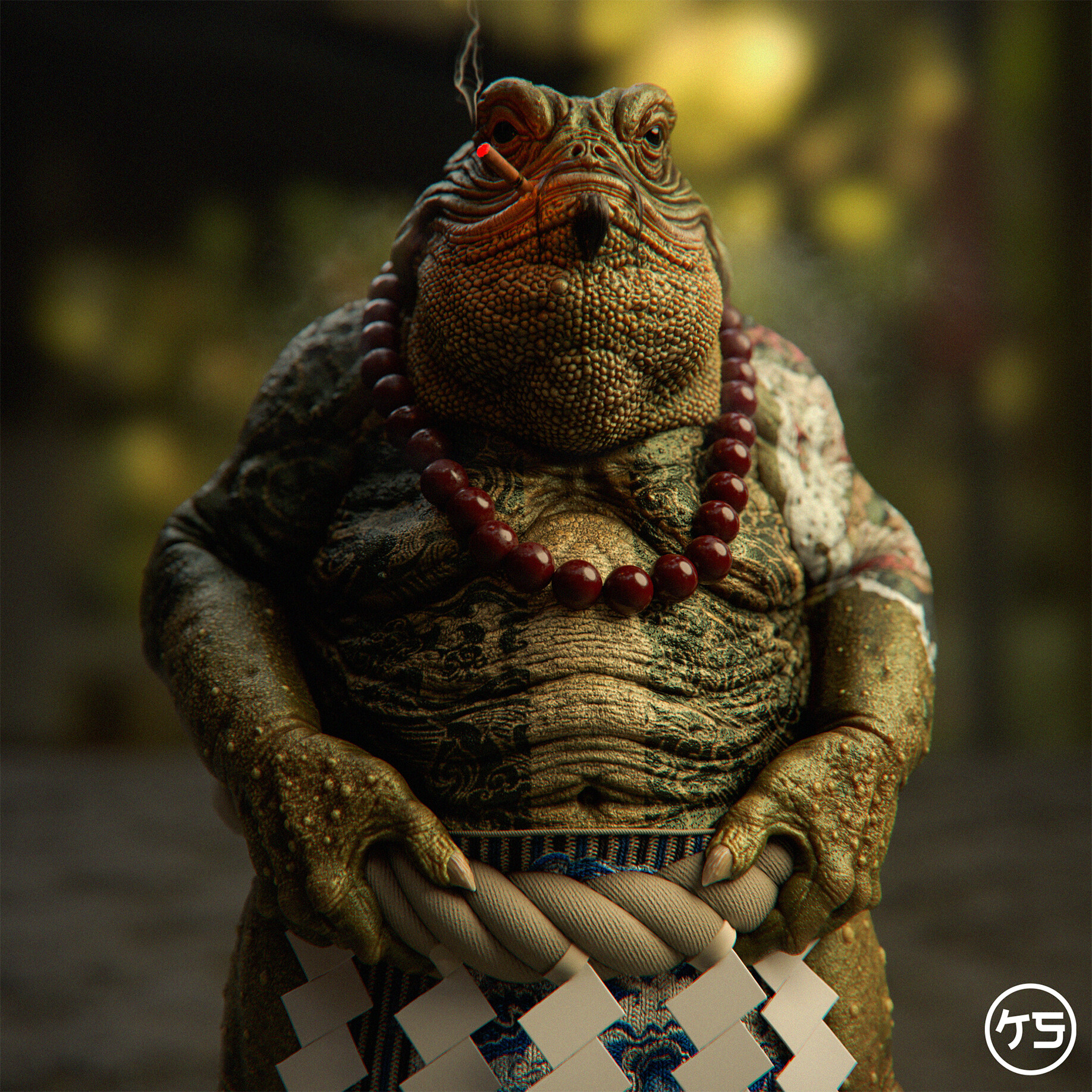 ArtStation - Sumo toad / Original character