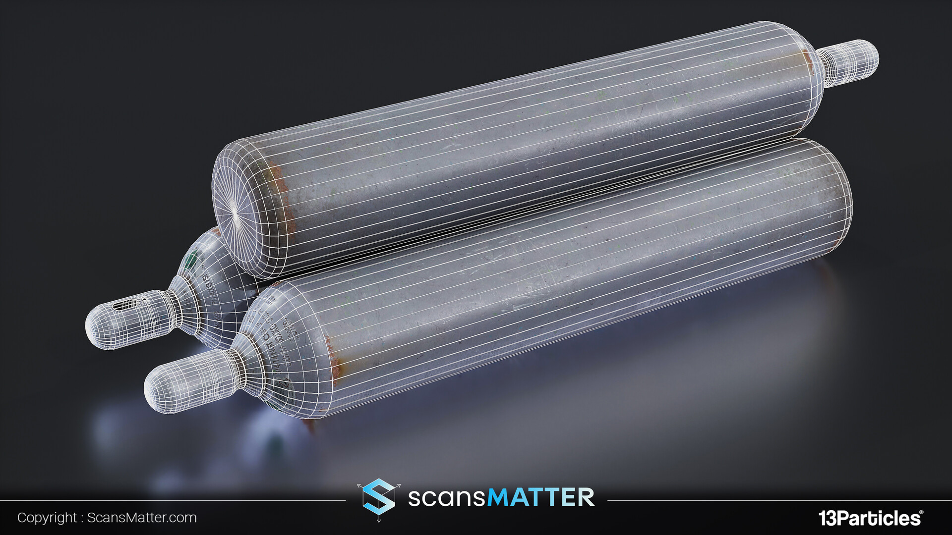 13 Particles Studio - Nitrogen Tanks