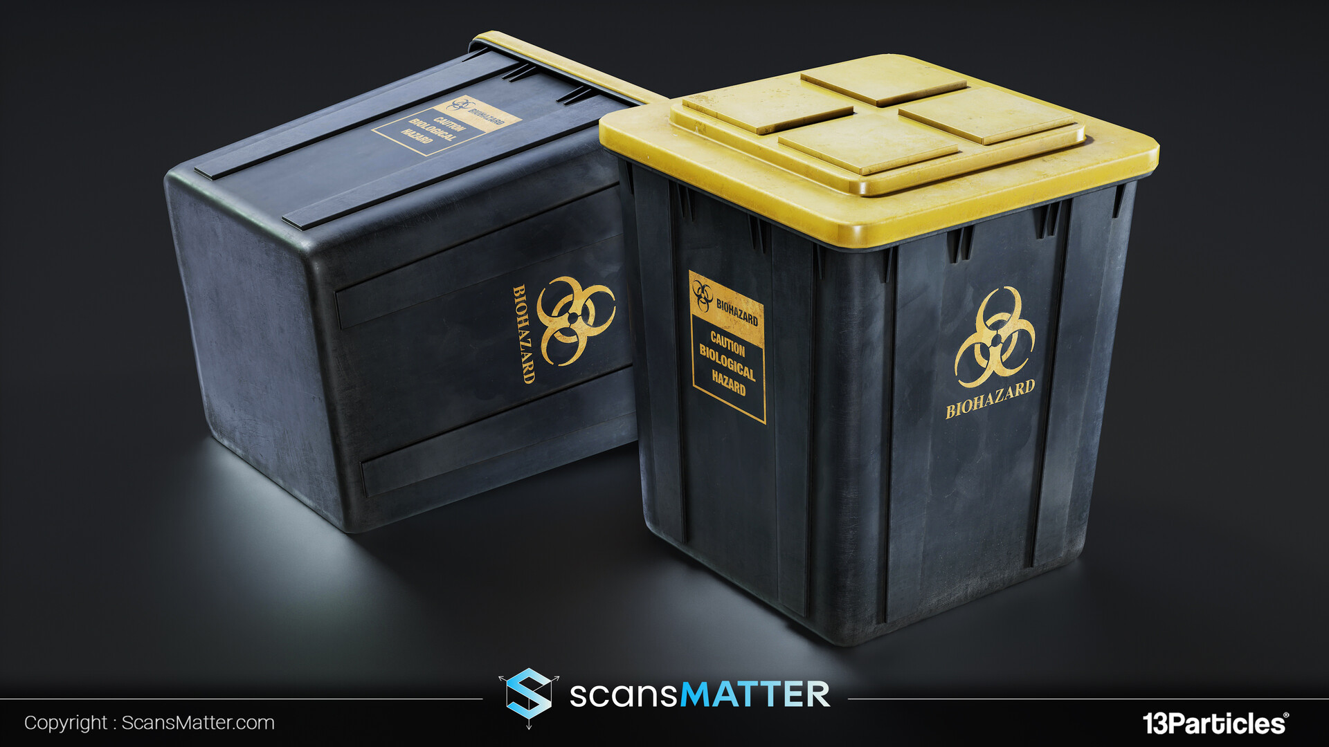 13 Particles Studio - Biohazard Crate