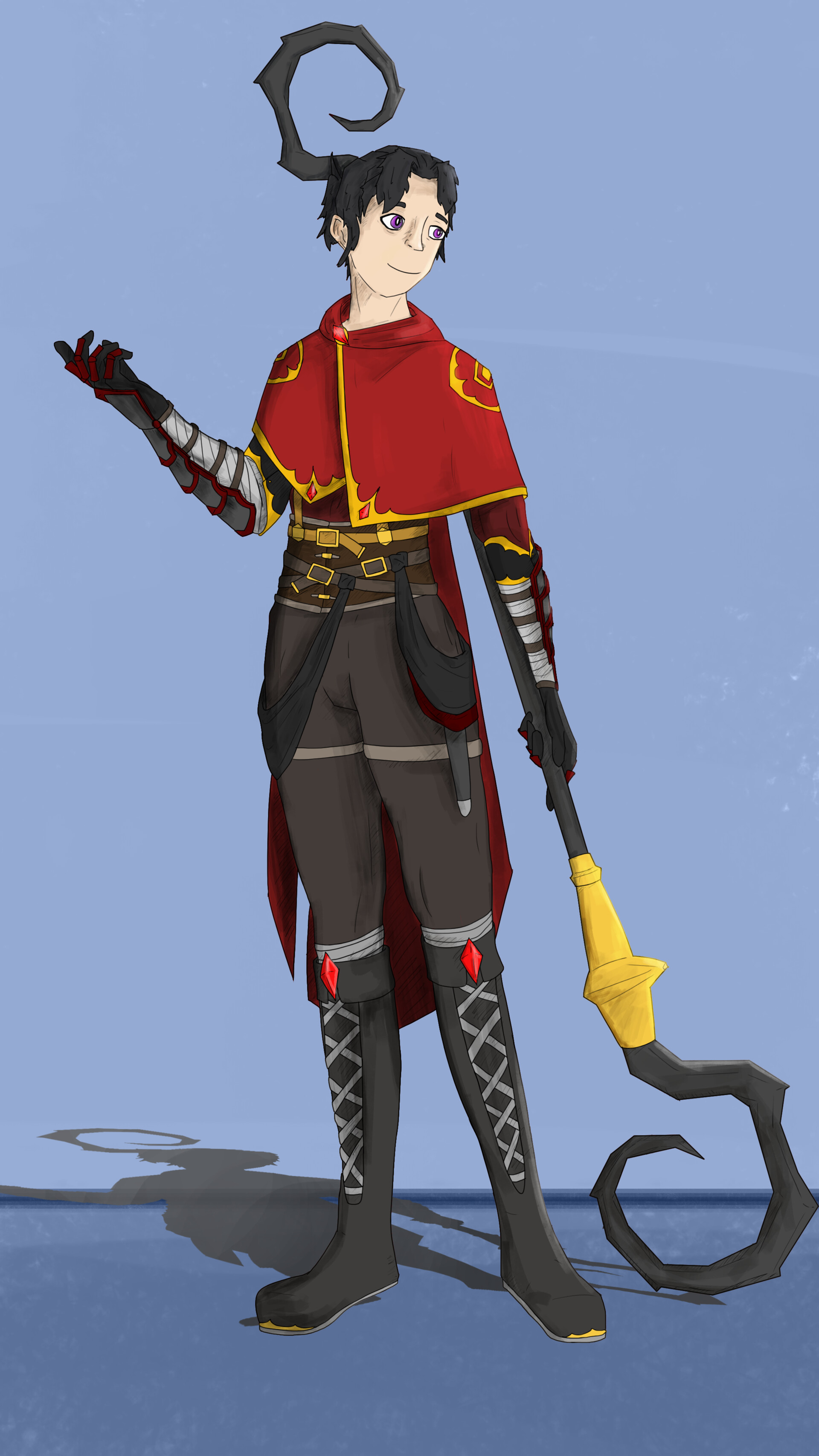 ArtStation - Character Design: Zadkiel Scythewarden