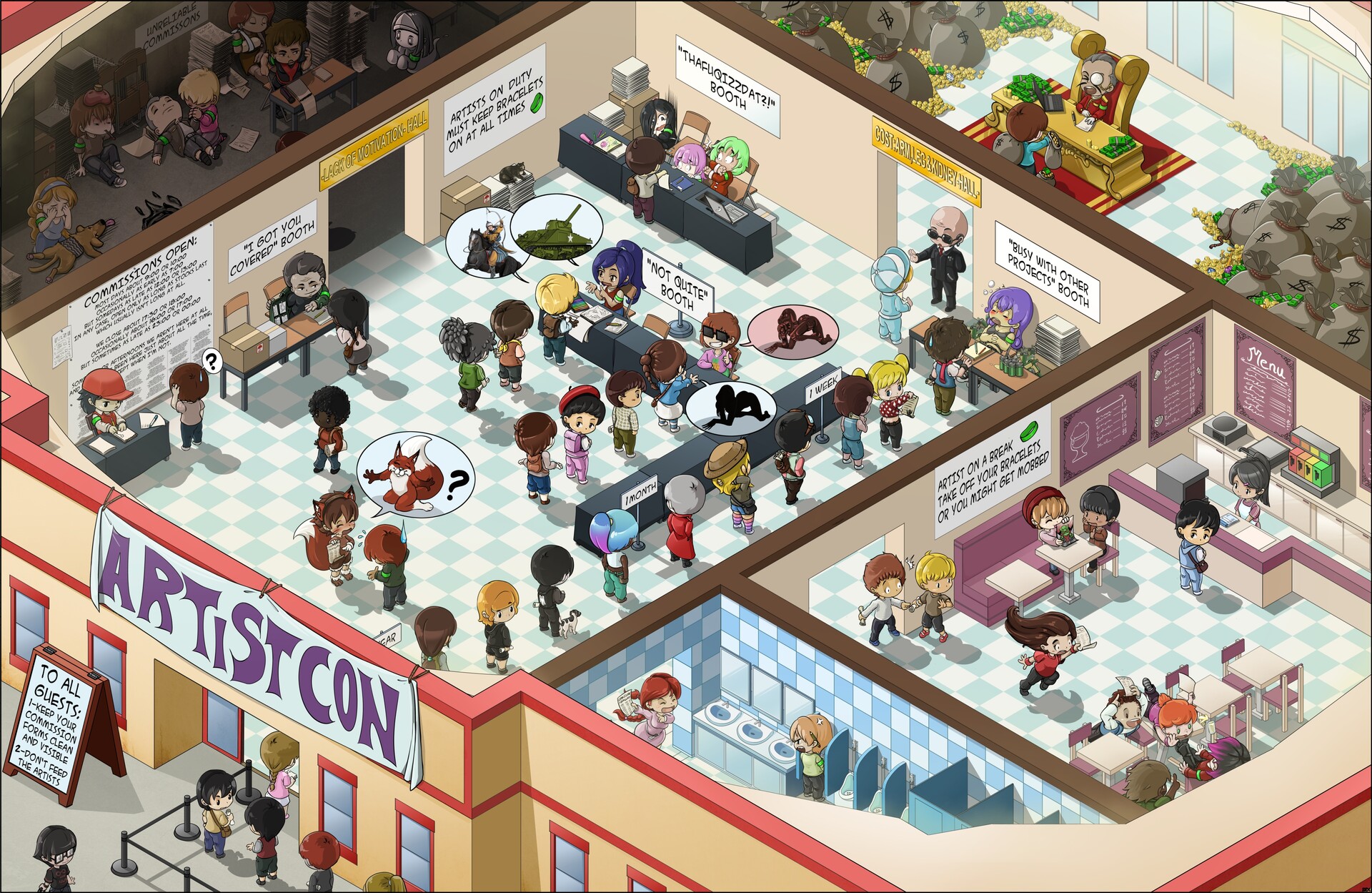 ArtStation - Isometric perspectives